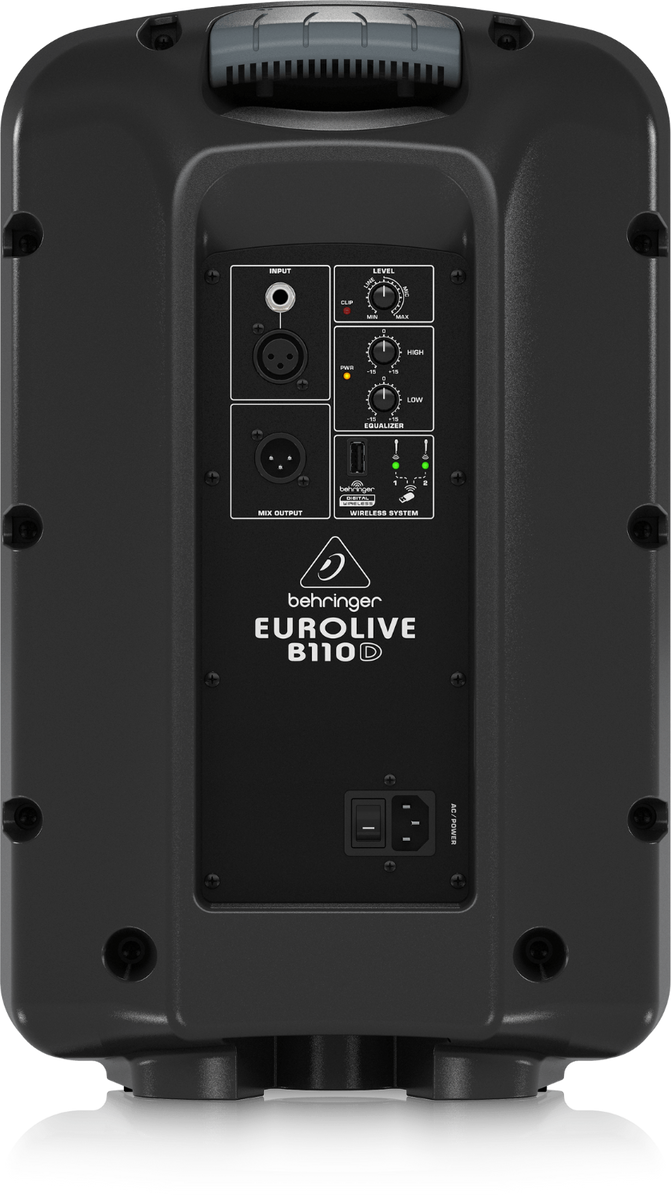 Bocina Activa de 10" Behringer Eurolive B110D 300W – Rockaholic Music Shop