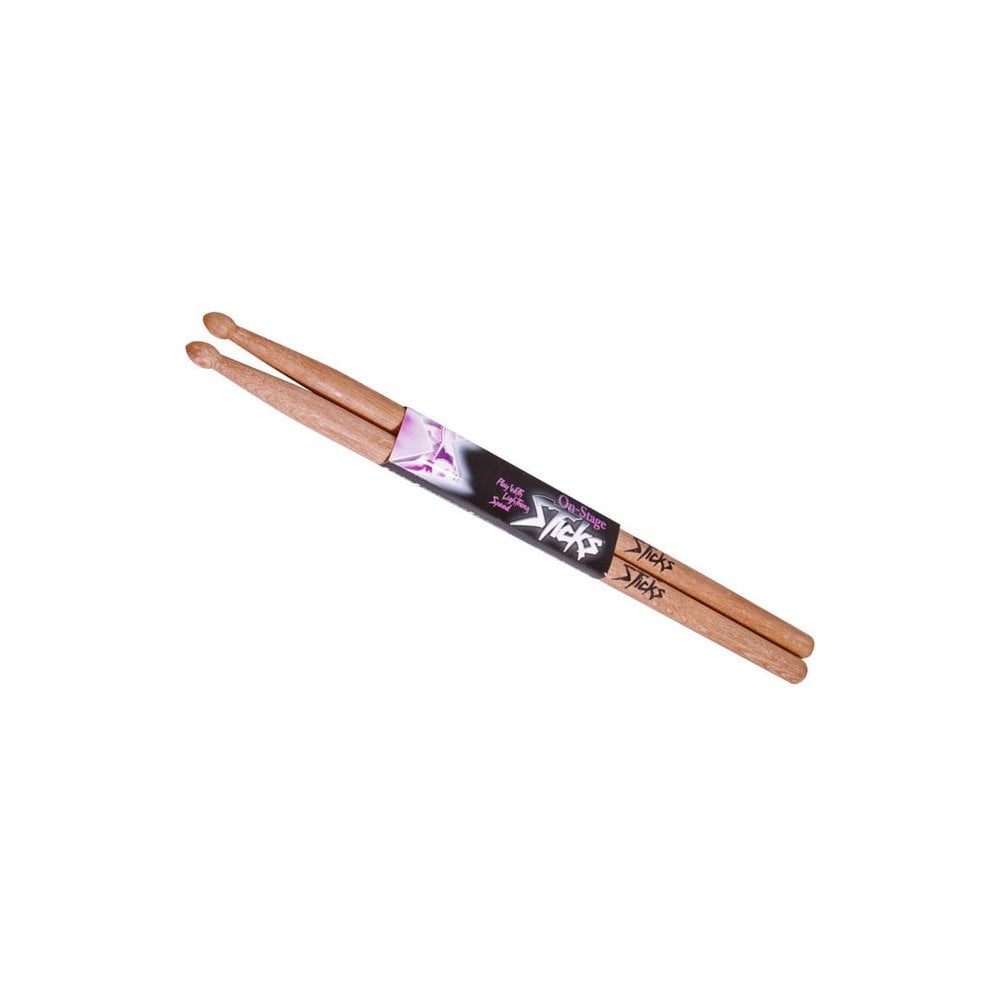 Wooden Drumsticks with On Stage Sticks MW5B – Rockaholic Music Shop