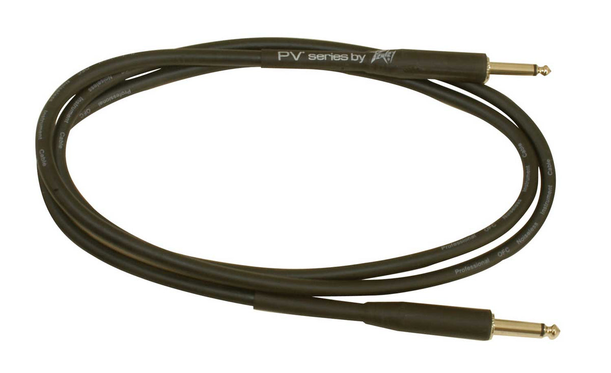 Peavy PV Series Straight Tip Instrument Cable - Various Sizes ...