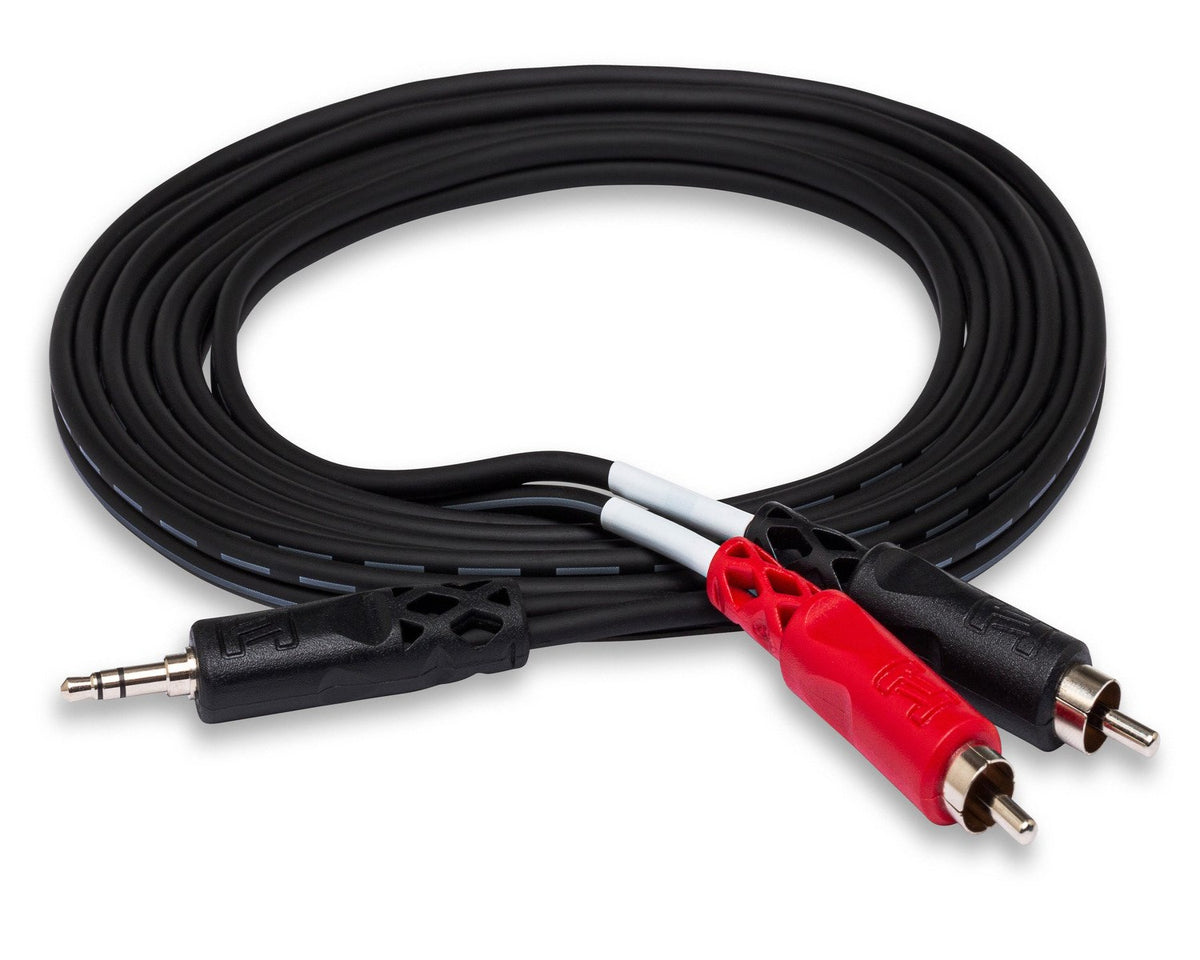 3.5mm TRS to Dual RCA Stereo Adapter Cable CMR-206 – Rockaholic Music Shop
